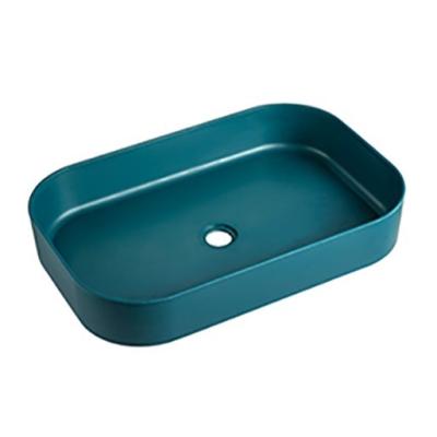 China Modern Bathroom Melamine Hotel Wash Basin Countertop Mounting for sale