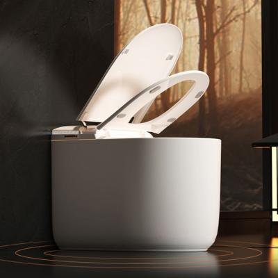 China CUPC Certificate Ceramic Auto Flush One Piece Intelligent Bidet Toilets Bathroom Wc Electric Smart Intelligent Toilet for sale