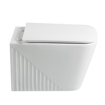 China Factory OEM ODM White Tornado Ceramic One-Piece Toilet Wall Hung Water Closet Super Swirling Inodoro S-Trap for Bathroom Use for sale