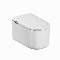 China Sensor Flush One Piece Intelligent WC Bidet Commode Toilet Bowl Automatic Operation Smart Toilet With Remote Control for sale