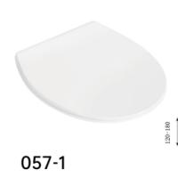 China European Hot Sale Urea Resin Ultra thin square Shape Soft Close Toilet Seat Cover Lid for sale
