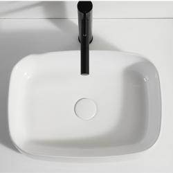 China Wall-Hung Art Wash Basin Small Size White Ceramic Wash Basin Bathroom Sink for sale