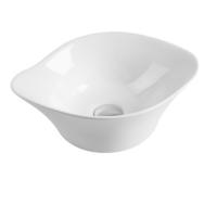 China Wholesale Luxury White Bathroom Sanitary Ware Art Basin Ceramic Washbasin Sink Easy Clean Feature for Washroom Use for sale