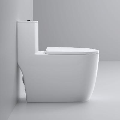 China Siphonic Water Closet Bathroom Luxury Sanitary Ware WC One Piece Toilet for sale