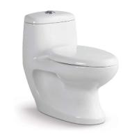 China Factory Price Luxury Bathroom Products Sanitary Ware Bathroom Close Coupled Ceramic Tornado One Piece WC Toilet for sale