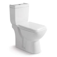 China Two Piece Wash Down P/S-Trap Floor Mounted Toilet for School for sale