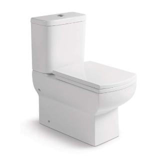 China Bathroom Toilette Wash Down P Trap WC Complet Commode Toilet Ceramic Sanitary Ware Water Closet Toilet Bowl Two Piece Toilet for sale