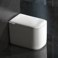 China Hotel Ceramic Sanitary Ware Water Closet Electric Intelligent Toilet Bowl Floor Mounted Bathroom One Piece Smart Toilet Bidet for sale