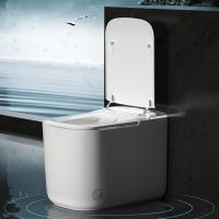 China Wholesale Intelligent One Piece Ceramic Smart Toilet with Seat Heating Floor Mounted Bidet Elongated Bowl Shape for Bathroom for sale
