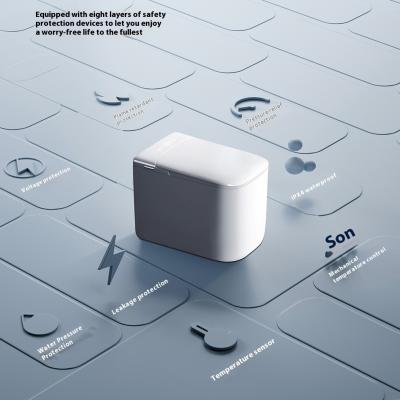 China Modern Ceramic White Seat Style Pattern Bathroom Wc Electronic Bidet Toilet for sale
