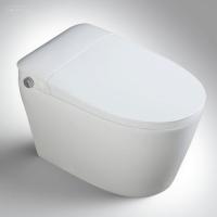 China No Water Pressure Comfortable Healthy Modern Design Floor Mounted Smart Seat Cover Without Power Cord Toilet Hotel Bathroom for sale