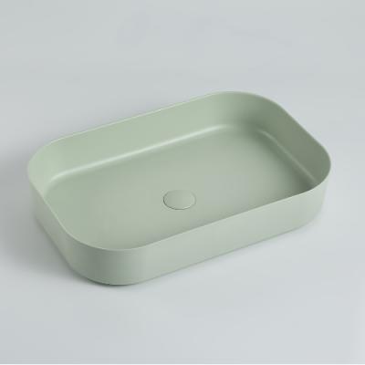 China Modern Design Waterproof Bathroom Wall Mounted Cabinet with Sink Combo Melamine Board Carcase for Hotels Unique Style for sale