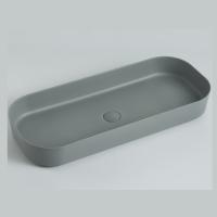 China High Quality Counter top Bathroom Melamine Hotel Wash Basin for Marble Bathroom Sink for sale