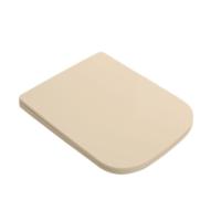 China Duroplast Hot Sale Custom Cheap Price WC Bathroom Sanitary Ware Modern Soft Closing UF Square Shape Toilet Seat Cover for sale