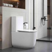 China Luxury Australia Two-Piece Ceramic Toilet for Sale Watermark Feature Sanitary Toilet for sale