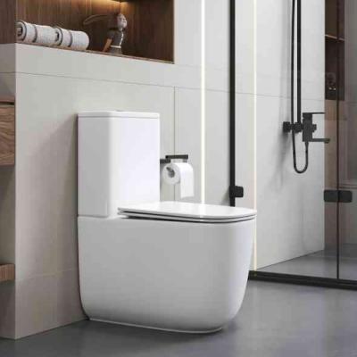 China Luxury Australia Two-Piece Ceramic Toilet for Sale Watermark Feature Sanitary Toilet for sale