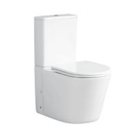 China Watermark Standard Bathroom Ceramic Tornado Flush Universal Inlet Two Piece Toilet for sale