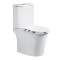 China Sanitary Ware Flush Ceramic Bathroom WC Toilet Wall Hung Colored Toilet Bowls Ceramic Toilet for sale