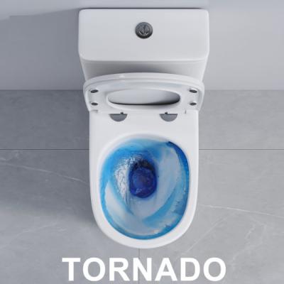 China New Ceramic Wall Mounted Tornado Toilet Bowl Super Swirling Modern Bathroom Sanitary ware WC Tronado for sale