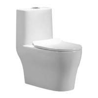 China Chaozhou Manufacturer Sanitary ware Rimless Siphonic Toilet Bowl with CE SASO Certificate for sale