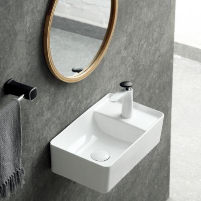 China Hot Sell Top Quality White Ceramic Wash Basin Basin and Cabinet Basin for sale