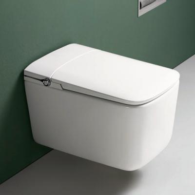China European Smart Home Square Ceramic Electric Toilet Luxury Integrated Smart WC Multi-function for Hotel Washroom for sale