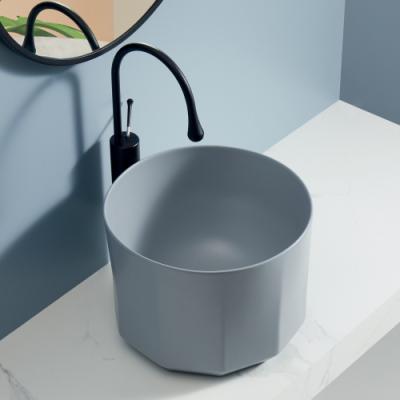 China Easy Clean Wholesale Modern Design Wall-Hung White Ceramic Single Sink Counter Installation for Bathroom for sale
