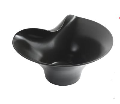 China Popular New Design Economic Porcelain Type Black Basin Sink For Hotel Home Bathroom Washroom for sale