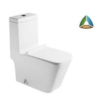 China ALLWELL Middle East Saudi Arabia SASO Washdown Toilets,China Factory White Ceramic One Piece Toilet,P-Trap or S-Trap Available for sale