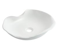 China White Ceramic Handmade Washbasin For Hotel Restaurant Luxury Bathroom Basin Sink for sale