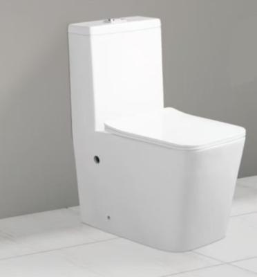 China Modern Popular Design Sanitary Ware Ceramic Floor-Mounted P-Trap S-Trap Two Piece Toilet For Home Hotel Bathroom Washroom for sale