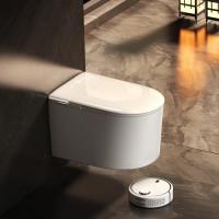 China Smart Wall Hung Toilet Combo No need to buy an additional Water Tank Modern Elongated Bidet Toilet with In wall Carrier for sale