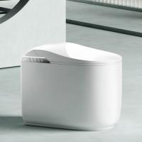 China Upgraded Smart Toilet with Powerful Flush for Low Water Pressure One Piece Bidet Toilet with Heated Elongated Seat for sale