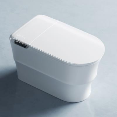 China Electric Bidet Toilet Seat Auto Open/Close Lid & Seat with Radar Sensor Smart Toilet Commercial Sanitary Ware for sale