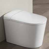 China Smart Toilet with Pump-assisted Flush Suitable Low Water Pressure High Building for sale