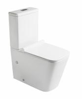 China Luxury Modern Popular Sanitary Ware Ceramic Vortex Two Piece Toilet For Bathroom Washroom Hotel Home for sale