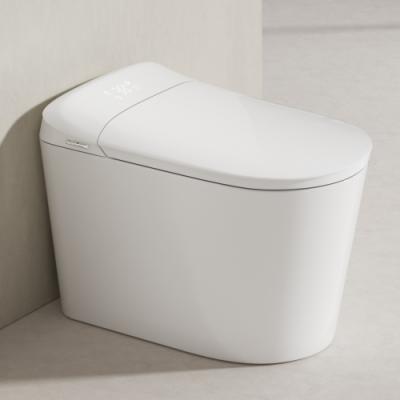 China Wholesale Modern Rimless Wall Mounted Toilet Tank Hidden Wall Hung Smart Toilet Easy Cleaning Intelligent Smart Toilet for sale