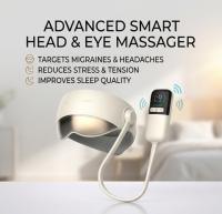 China Smart Airbag Eye and Head Massager ZN-521DB - Heated Headband with 4 Modes & Bluetooth Music for Migraine, Eye Strain & Stress Relief for sale