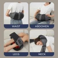 China ZN-SY18 Electric Neck and Shoulder Massager with 10D Deep Tissue Kneading Nodes and Heating for Back and Waist Muscle Pain Relief for sale