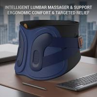 China ZN-DB53 Cordless EMS Waist Massager with Heat and Vibration Therapy for Lower Back Pain Relief for sale