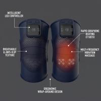 China ZN-DB03 Professional 6-in-1 Electric Knee & Joint Massager with 5000mAh Battery - Targeted Heat & Vibration Therapy for sale