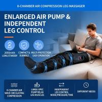 China ZN-LD02 Professional 8-Chamber Air Compression Leg Massager for Recovery and Circulation - Portable Wireless Design for sale