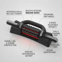 China ZN-YR04 Professional Red Light Electric Leg Massager & Muscle Recovery Roller for Deep Tissue Relaxation for sale