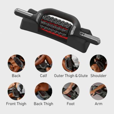 China ZN-YR04 Professional Red Light Electric Leg Massager & Muscle Recovery Roller for Deep Tissue Relaxation for sale
