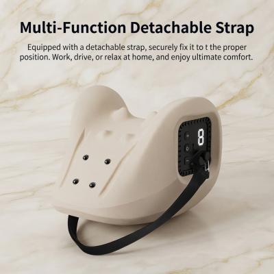 China ZN-LS01 EMS Neck Massage Pillow - Deep Tissue Electric Cervical Massager with Heat, Vibration, and Pulse Therapy for Office and Home Relief for sale