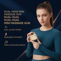 China ZN-WM09 Dual-Head Mini Pocket Massage Gun - Professional Deep Tissue Recovery for sale