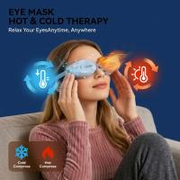 China ZN-BE06 Intelligent Hot & Cold Compress Eye Massager Mask - Advanced 3D Bionic Fit for Eye Fatigue Relief for sale