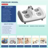 China ZN-NF08 Professional 4D Electric Foot and Leg Kneading & Vibration Massager with Heat Therapy for sale