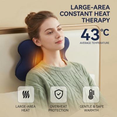 China ZN-JP21 Ergonomic Rabbit-Shaped Pillow Massager with 3D Kneading and Soothing Heat for Neck, Back, and Waist Relief for sale