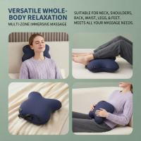 China ZN-JP21 Ergonomic Rabbit-Shaped Pillow Massager with 3D Kneading and Soothing Heat for Neck, Back, and Waist Relief for sale